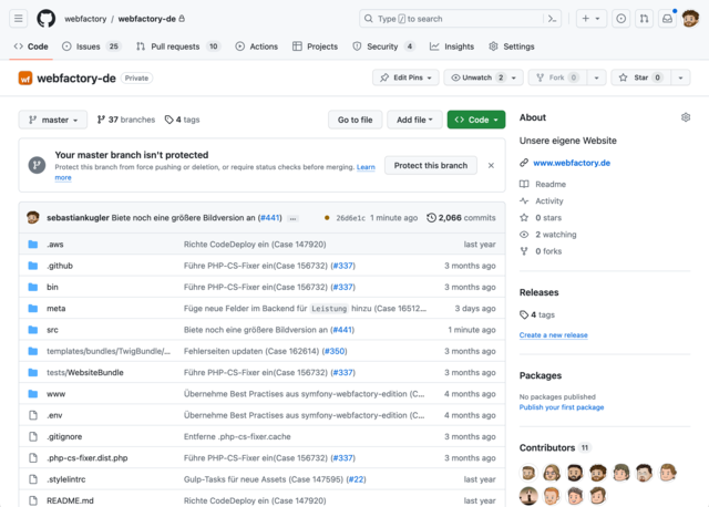 GitHub für Auftraggeber: Eine Einführung – webfactory GmbH, Bonn